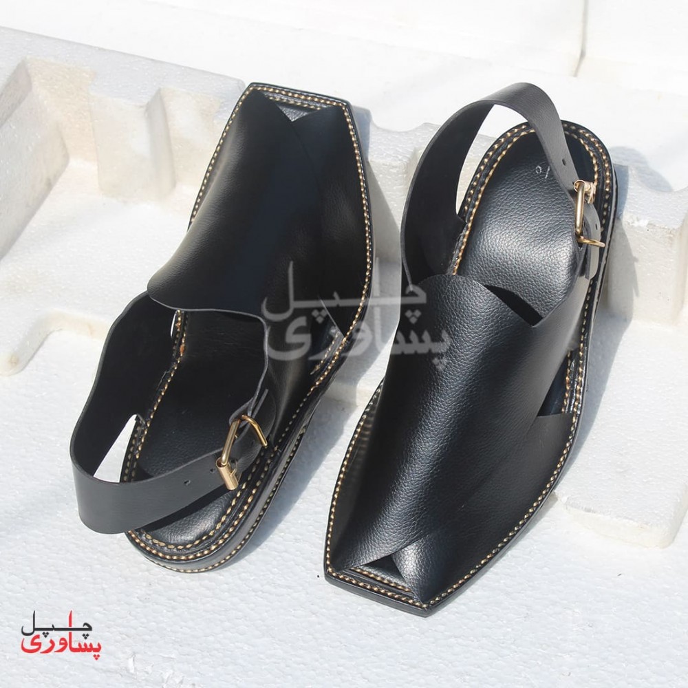 Branded Peshawari Chappal - Pure Leather - Handmade